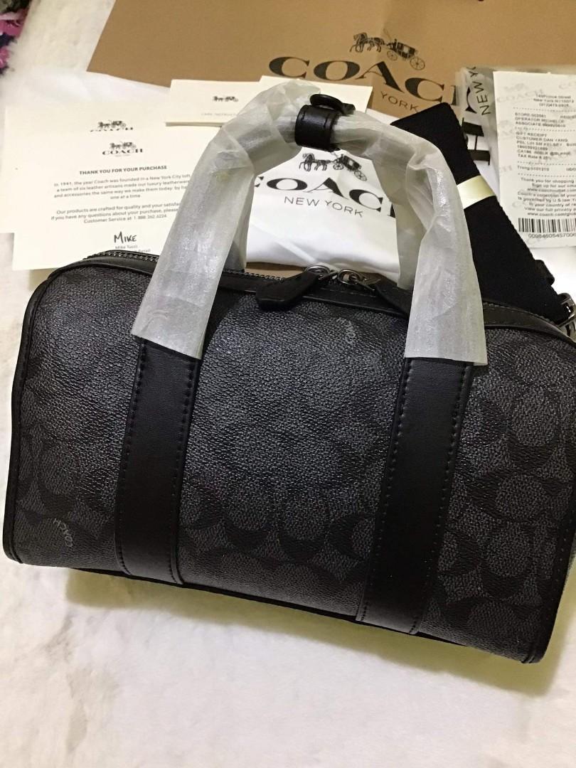 Free shipping🇺🇲 Authentic Coach GOTHAM DUFFLE 24 IN SIGNATURE CANVAS, Women's Fashion, Bags ...