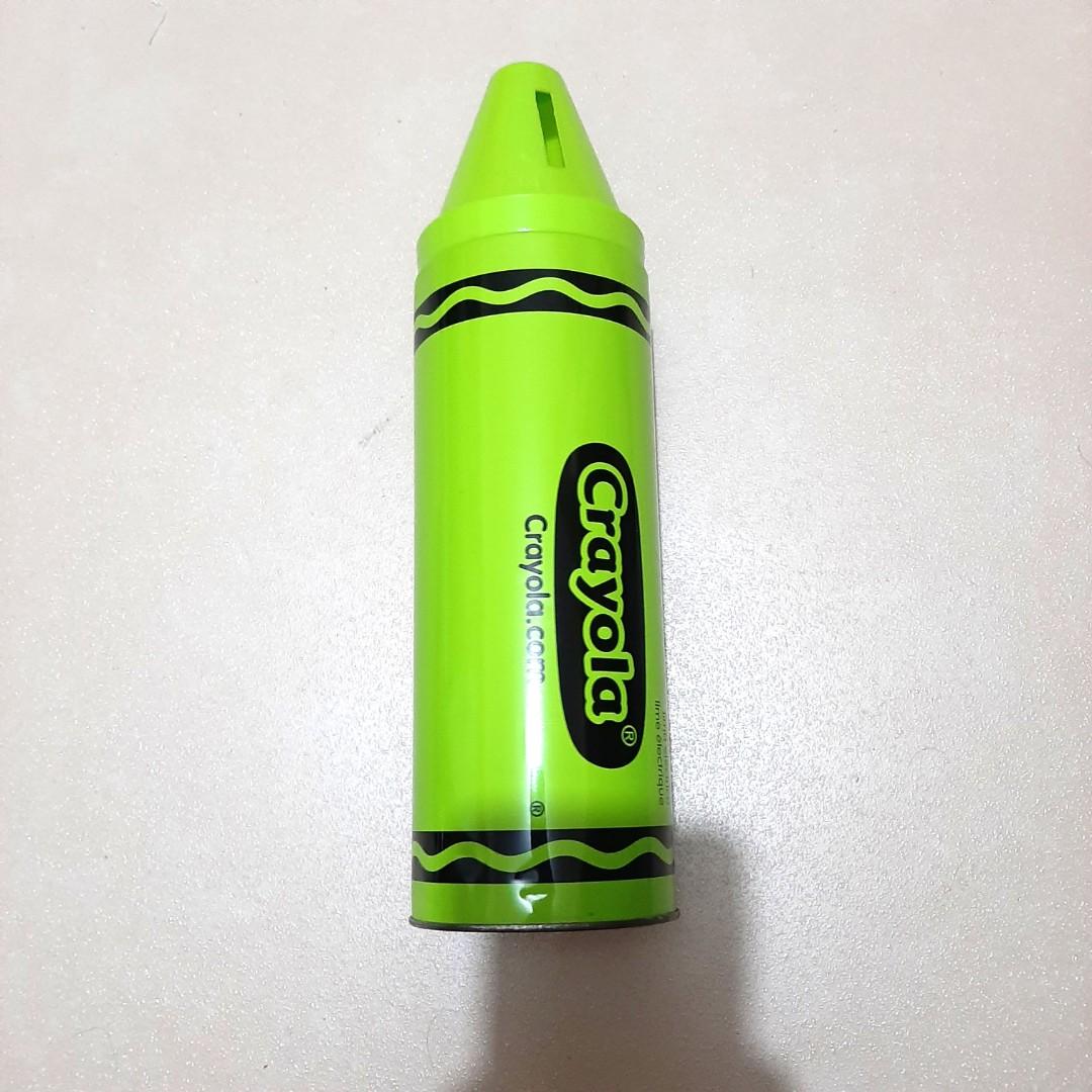 Crayola Tin Can Coin Bank Alkansya, Hobbies & Toys, Stationary & Craft ...