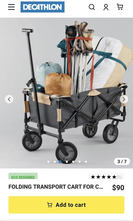 Decathlon Wagon, Babies & Kids, Going Out, Strollers on Carousell