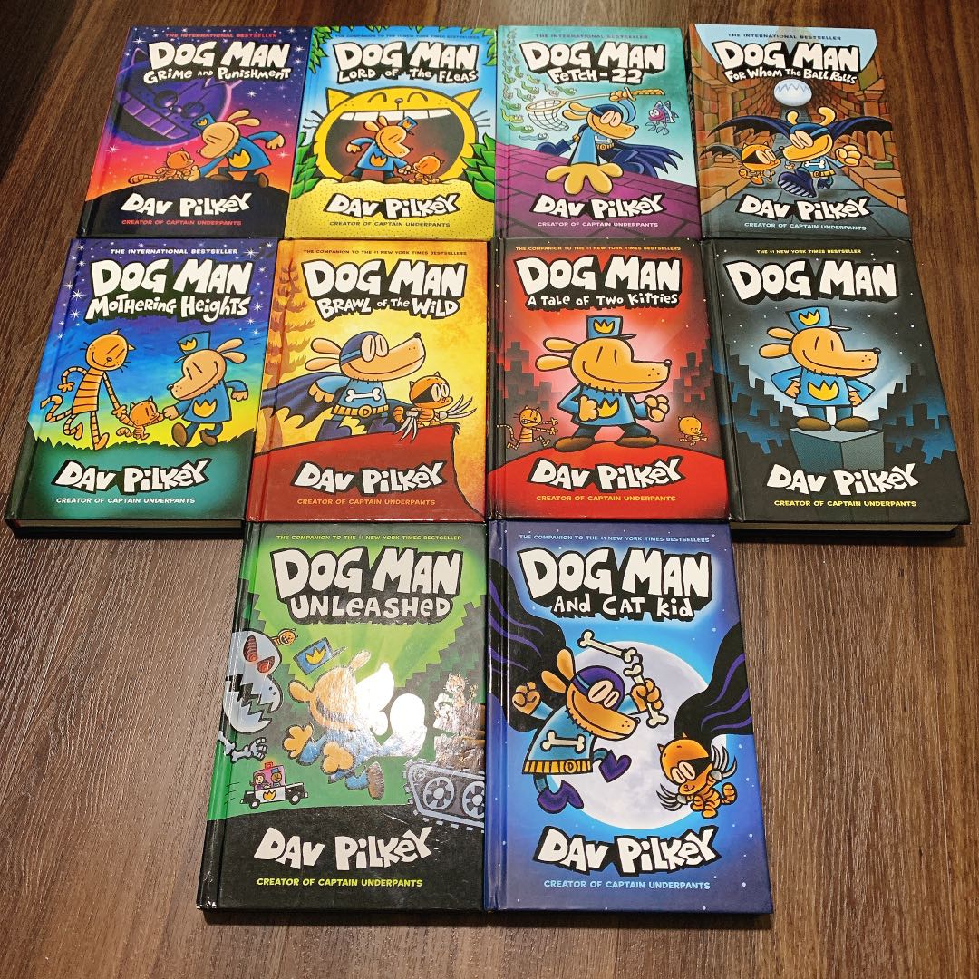 Authentic Dog Man Comics Children Books, Hobbies & Toys, Books ...