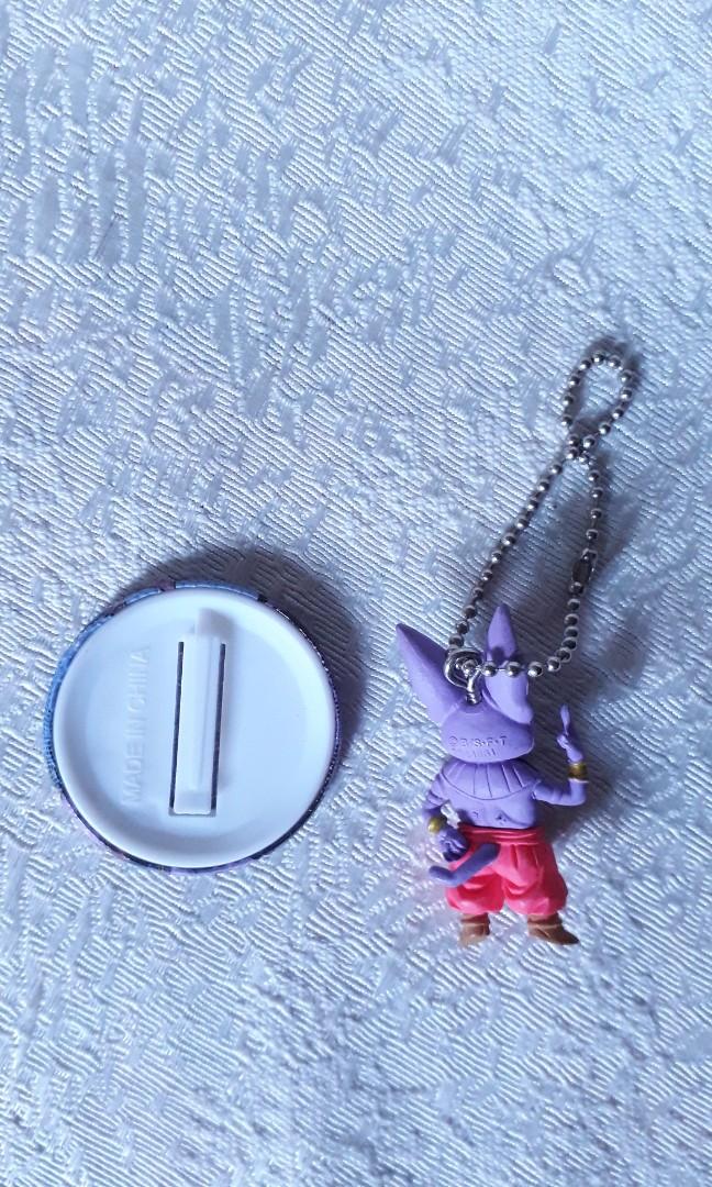 Dragon Ball Z Beerus Keychain and Pin, Hobbies & Toys, Memorabilia ...
