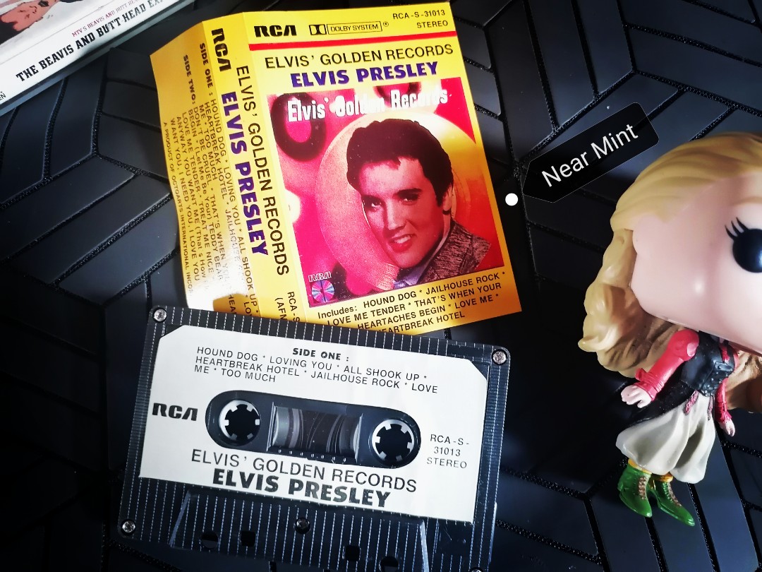 Elvis Presley Elvis' Golden Records Original Vintage Cassette Tapes For ...