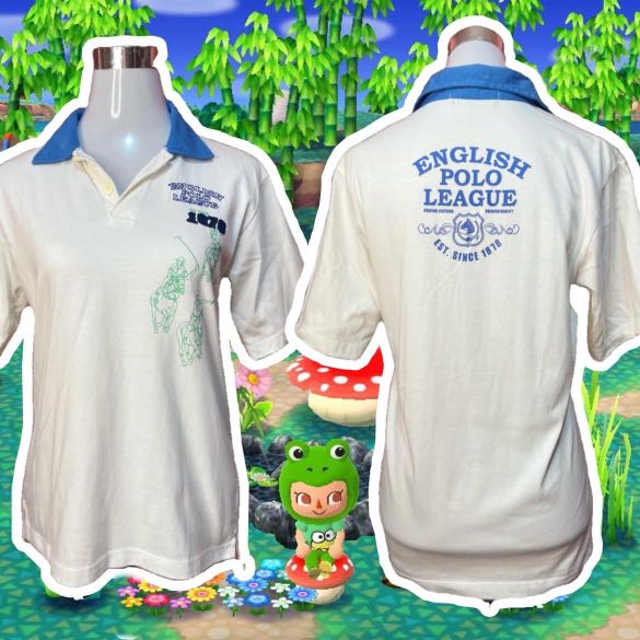English Polo League Polo Shirt, Men's Fashion, Tops & Sets, Tshirts ...