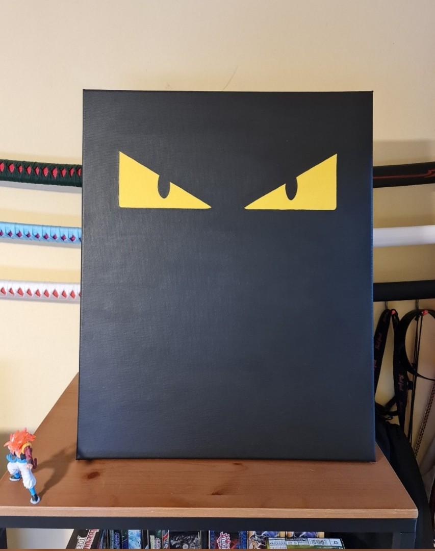 Fendi wall art canvas painting 50x40cm, Hobbies & Toys, Stationery ...