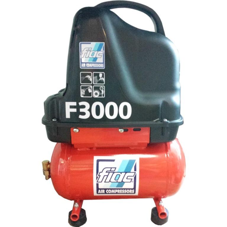 FIAC AIR COMPRESSOR-AIR 6 OILESS 1100W F3000, Everything Else on Carousell