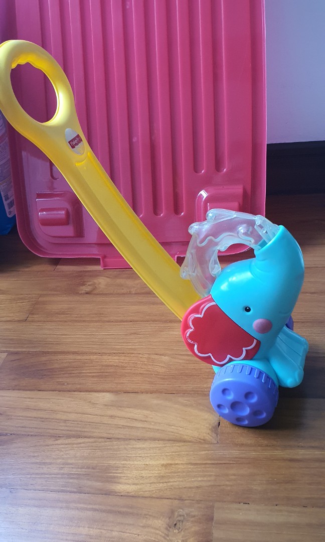 Fisher price elephant toy walker, Babies & Kids, Infant Playtime on ...