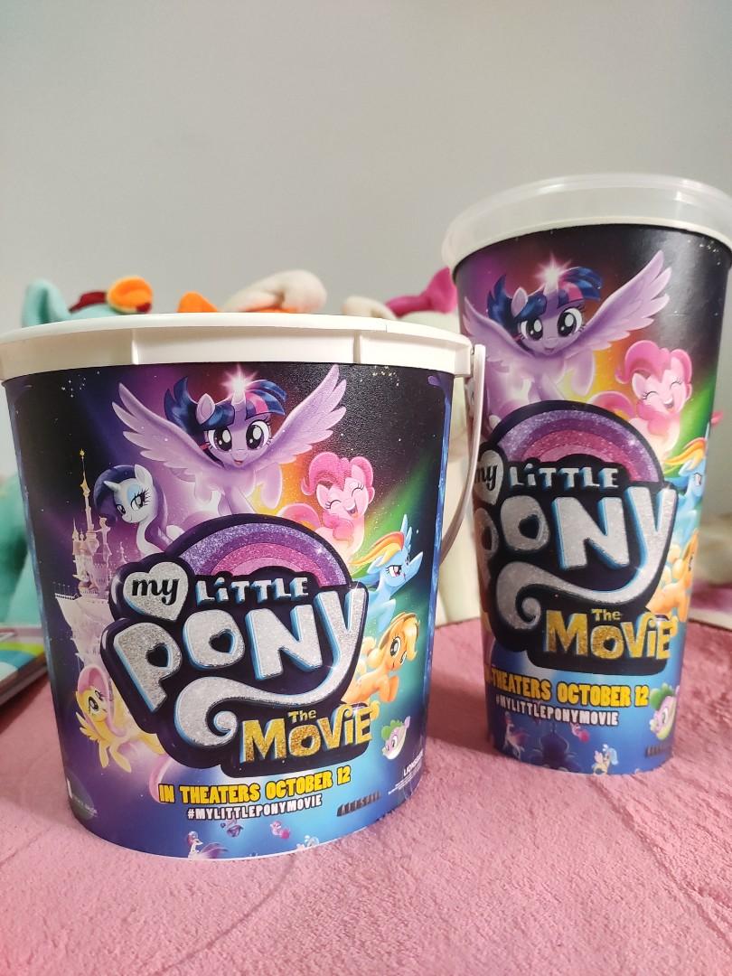 FREE GIFT MY LITTLE PONY bucket and cup, Hobbies & Toys, Collectibles ...