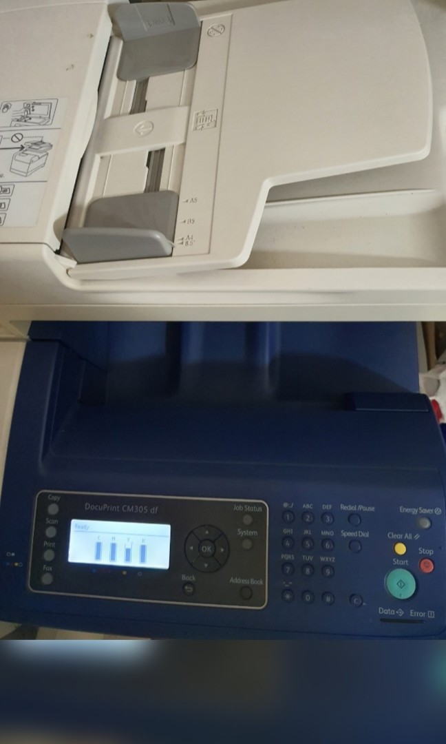 Fuji xerox cm305 df printer, Computers & Tech, Printers, Scanners ...