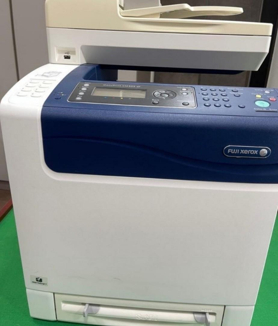 Fuji xerox cm305 df printer, Computers & Tech, Printers, Scanners ...