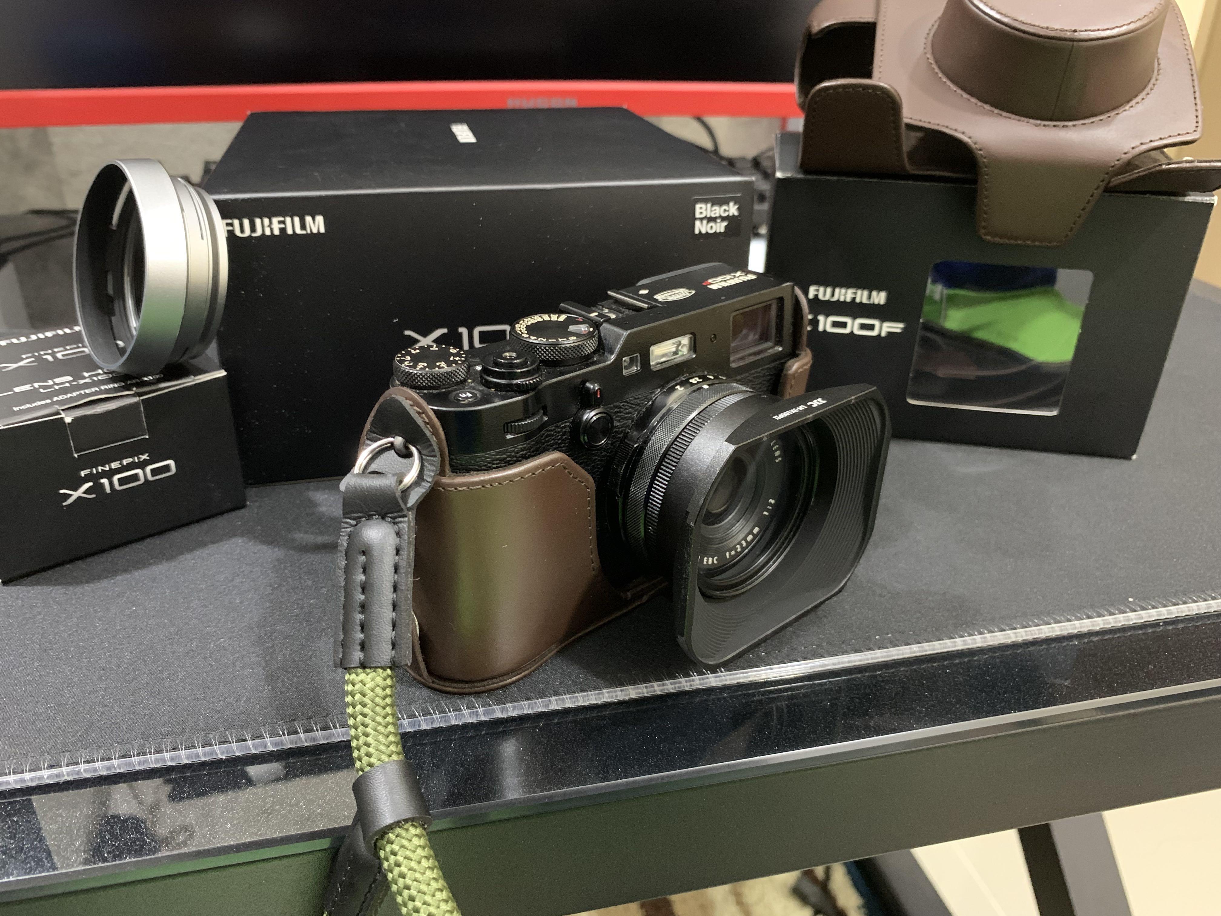 Fujifilm X100F Black Noir, Photography, Cameras on Carousell