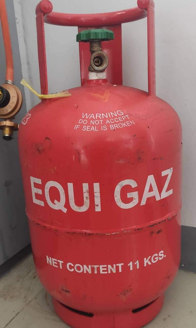 Gas Tank 11kgs - with hose & regulator (negotiable), Furniture & Home ...