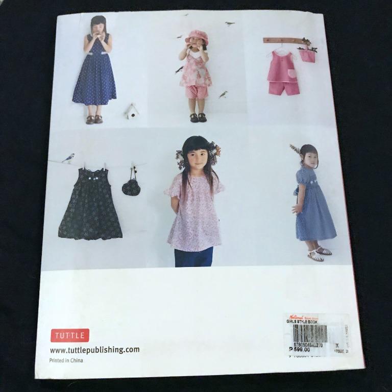 Girl's Style Book - Japanese Book for making girl's dresses WITH ...