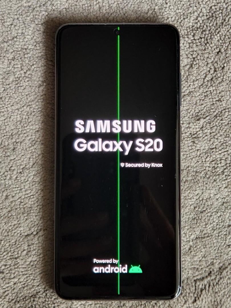 Green line display - Galaxy S20 grey, Mobile Phones & Gadgets, Mobile ...