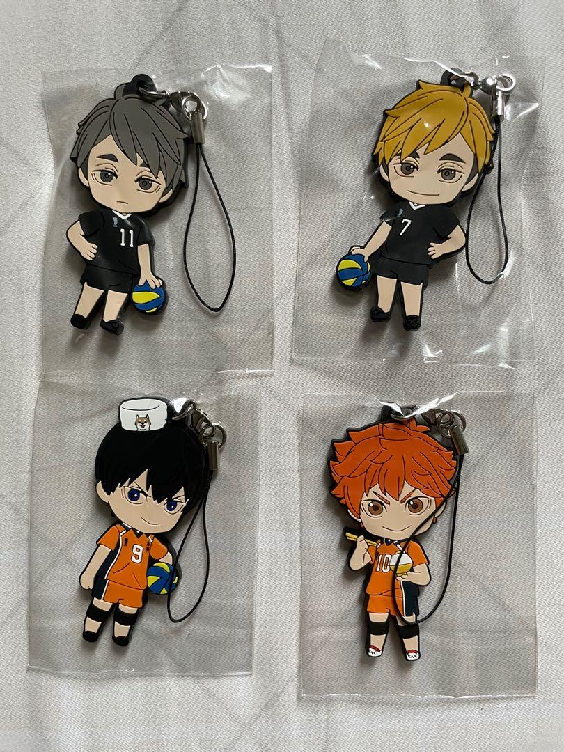 Haikyuu! Keychains, Hobbies & Toys, Toys & Games on Carousell