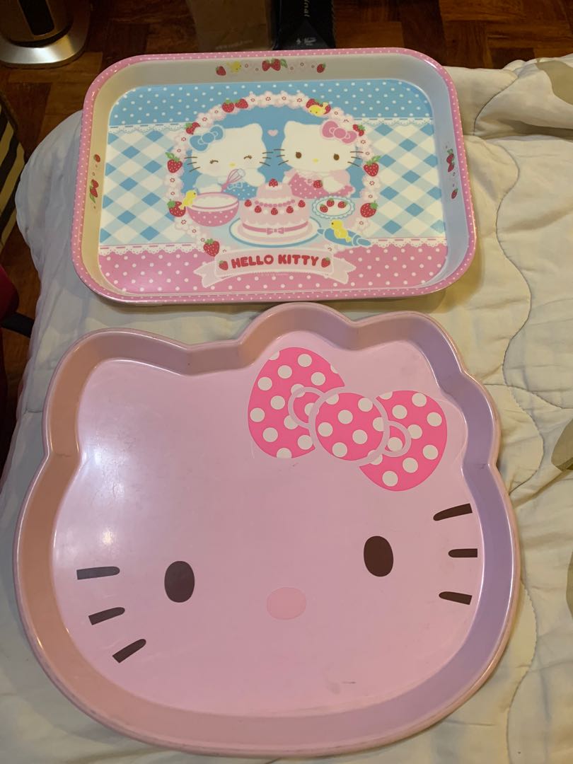 Hello Kitty “Melaware” trays, Babies & Kids, Nursing & Feeding, Weaning ...