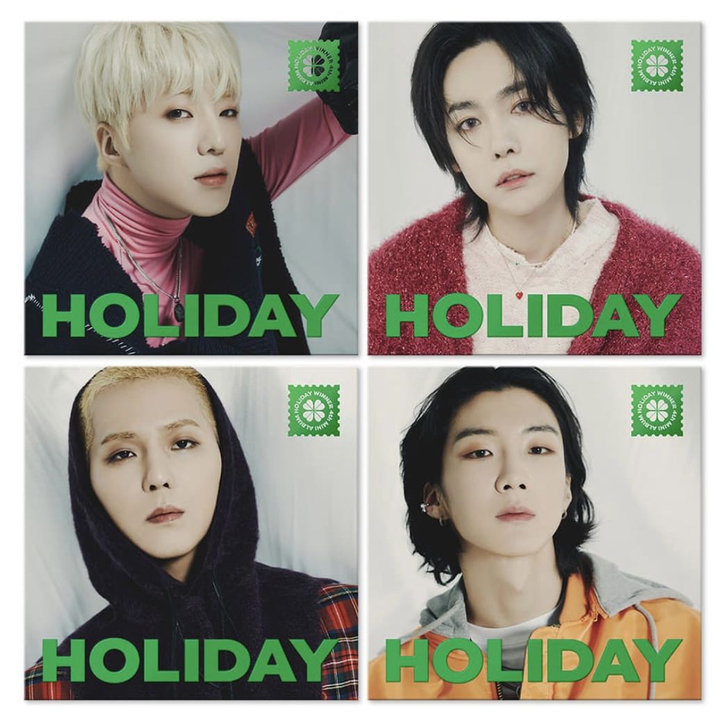 [HOLIDAY] WINNER 4TH MINI ALBUM DIGIPACK / PHOTOBOOK ver, Hobbies ...