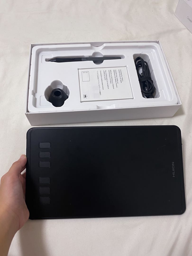 HUION Inspiron H640P Drawing Tablet, Hobbies & Toys, Stationary & Craft ...