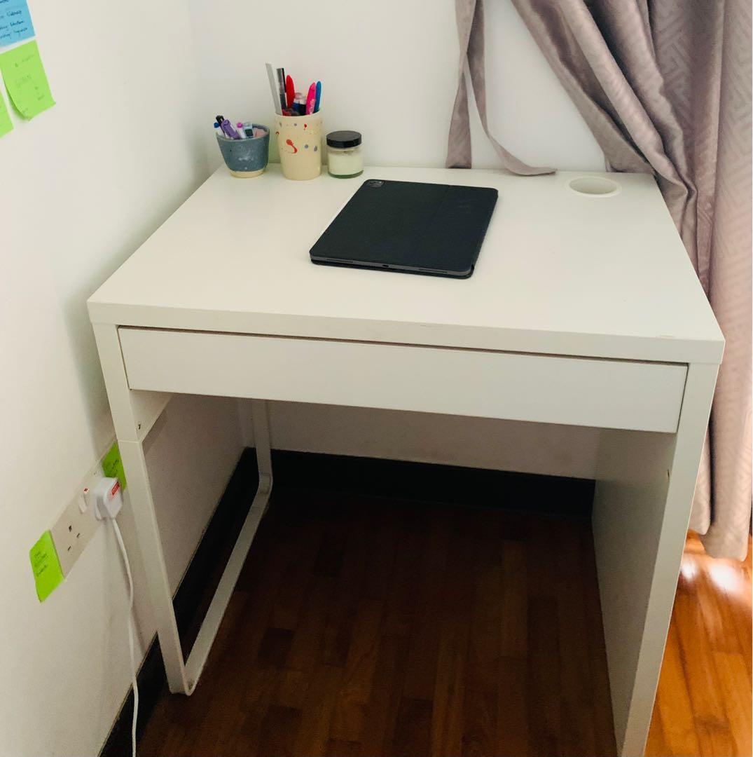 IKEA study table, Furniture & Home Living, Furniture, Tables & Sets on ...
