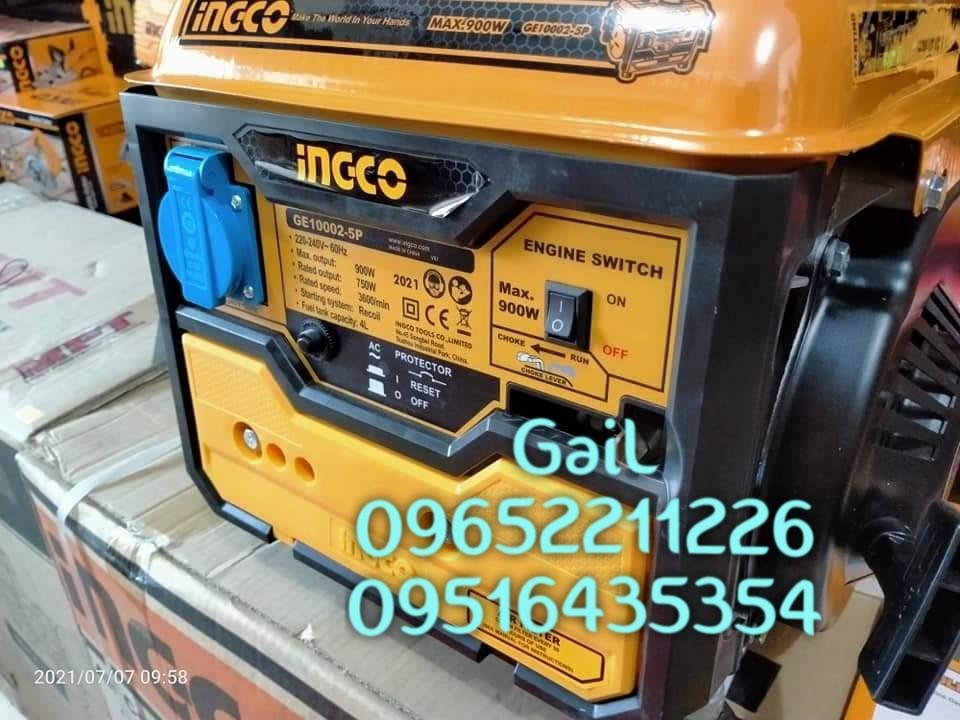 INGCO 900w / 1kva Portable Gasoline Generator, Commercial & Industrial ...