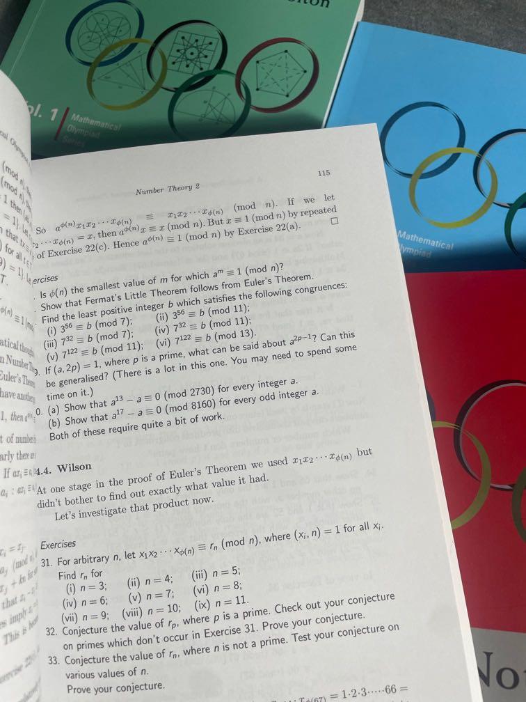 International Math Olympiad Series (Vol 1-7), Hobbies & Toys, Books ...