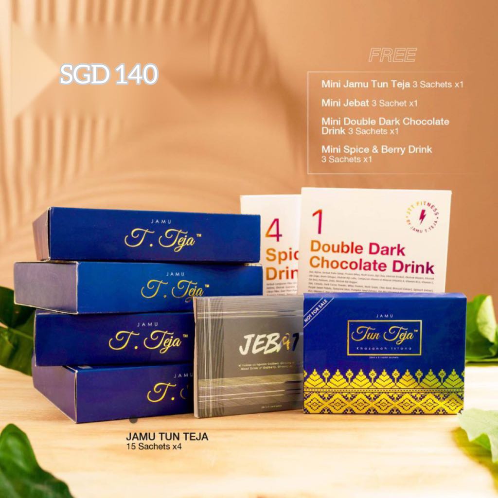 Jamu Tun Teja, Health & Nutrition, Health Supplements, Health Food, Drinks & Tonics on Carousell
