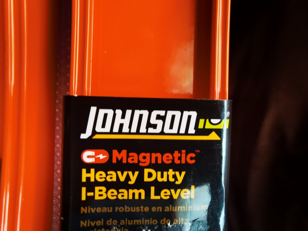 Johnson's magnetic aluminum I Beam level 78Inch i-beam Heavy-duty ...