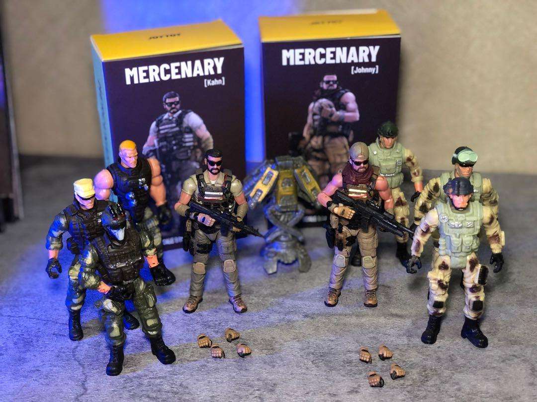 JoyToy Mercenary Kahn Johnny Set, Hobbies & Toys, Toys & Games on Carousell
