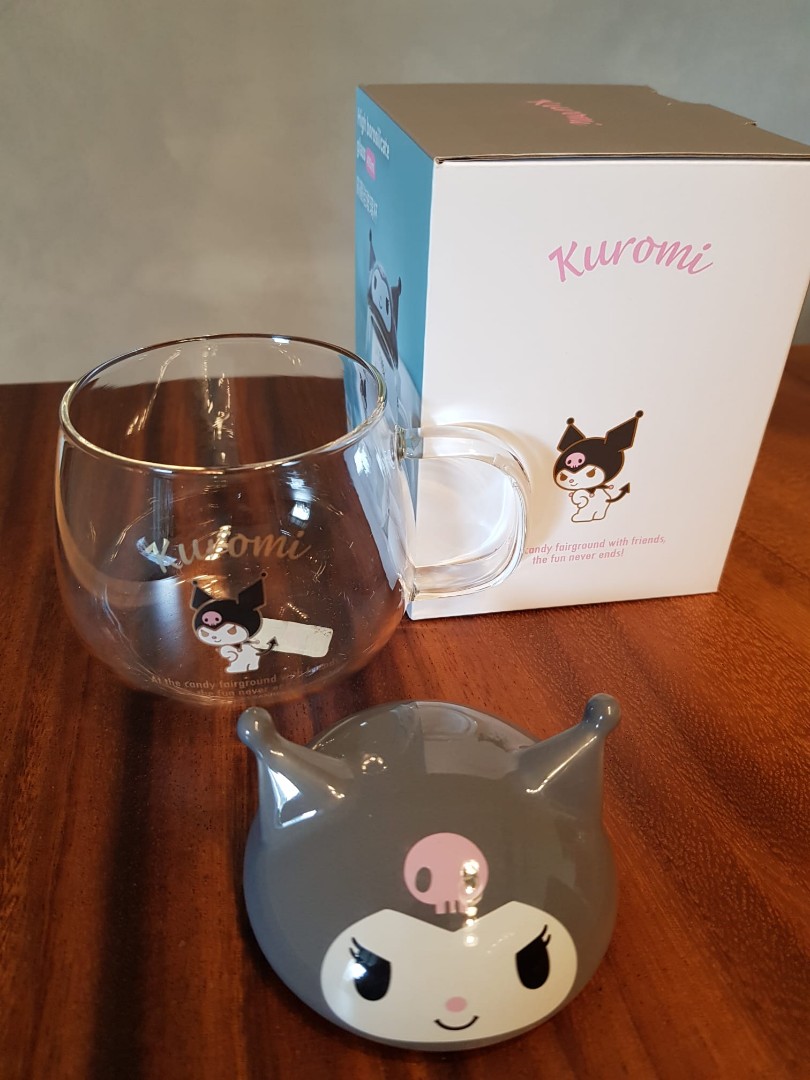 KUROMI high borosilicate cup, Furniture & Home Living, Kitchenware ...