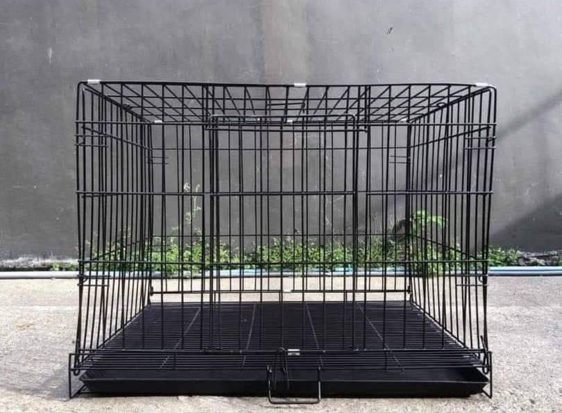 LARGE COLLAPSING DOG/CAT CAGE USED ONCE, Pet Supplies, Homes & Other ...