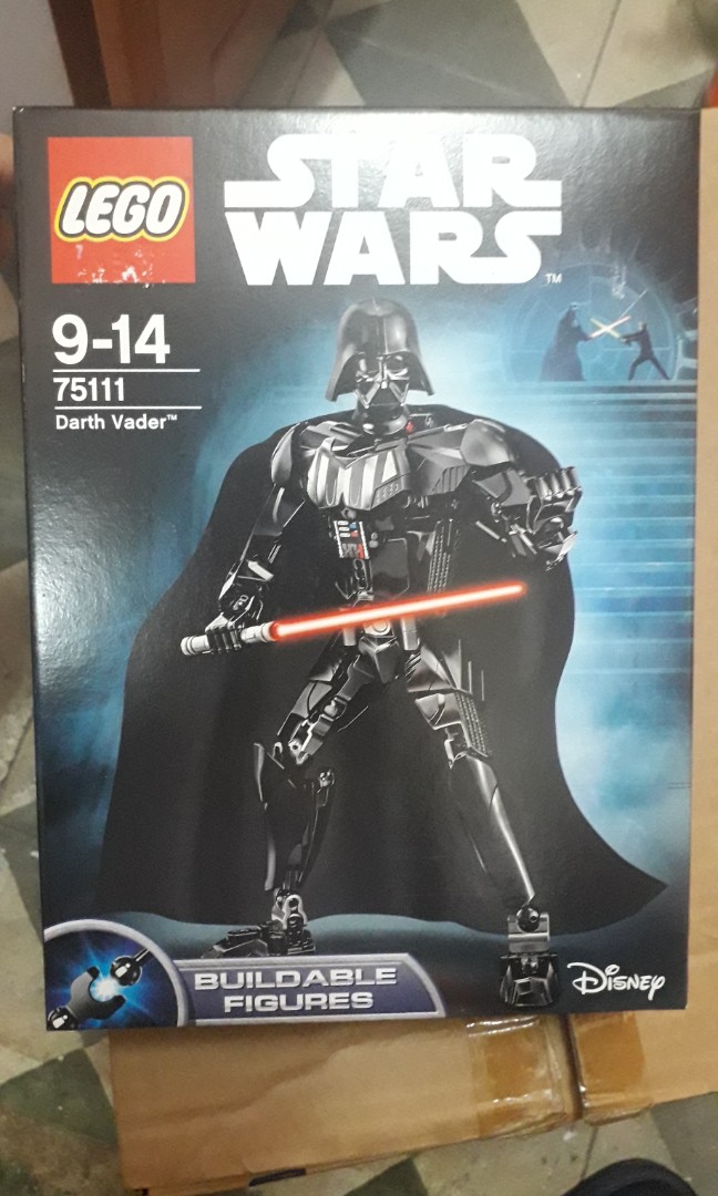 Lego 75111 Star Wars Darth Vader Buildable Figures, 興趣及遊戲, 玩具 & 遊戲類 ...