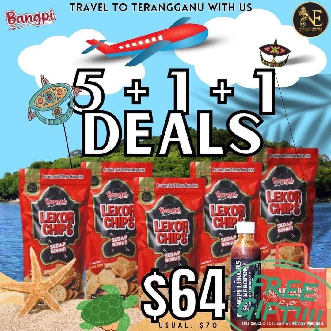 Lekor Chips Viral, Food & Drinks, Packaged & Instant Food on Carousell