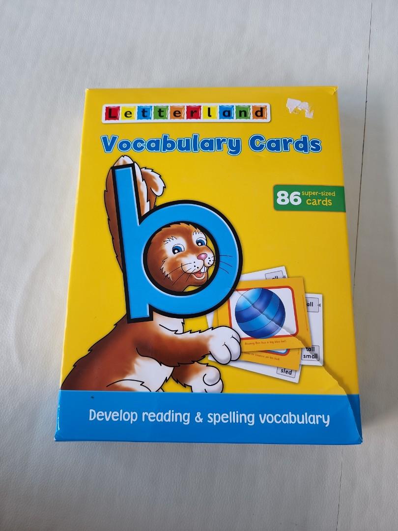 Letterland Vocabulary Cards, Hobbies & Toys, Books & Magazines ...