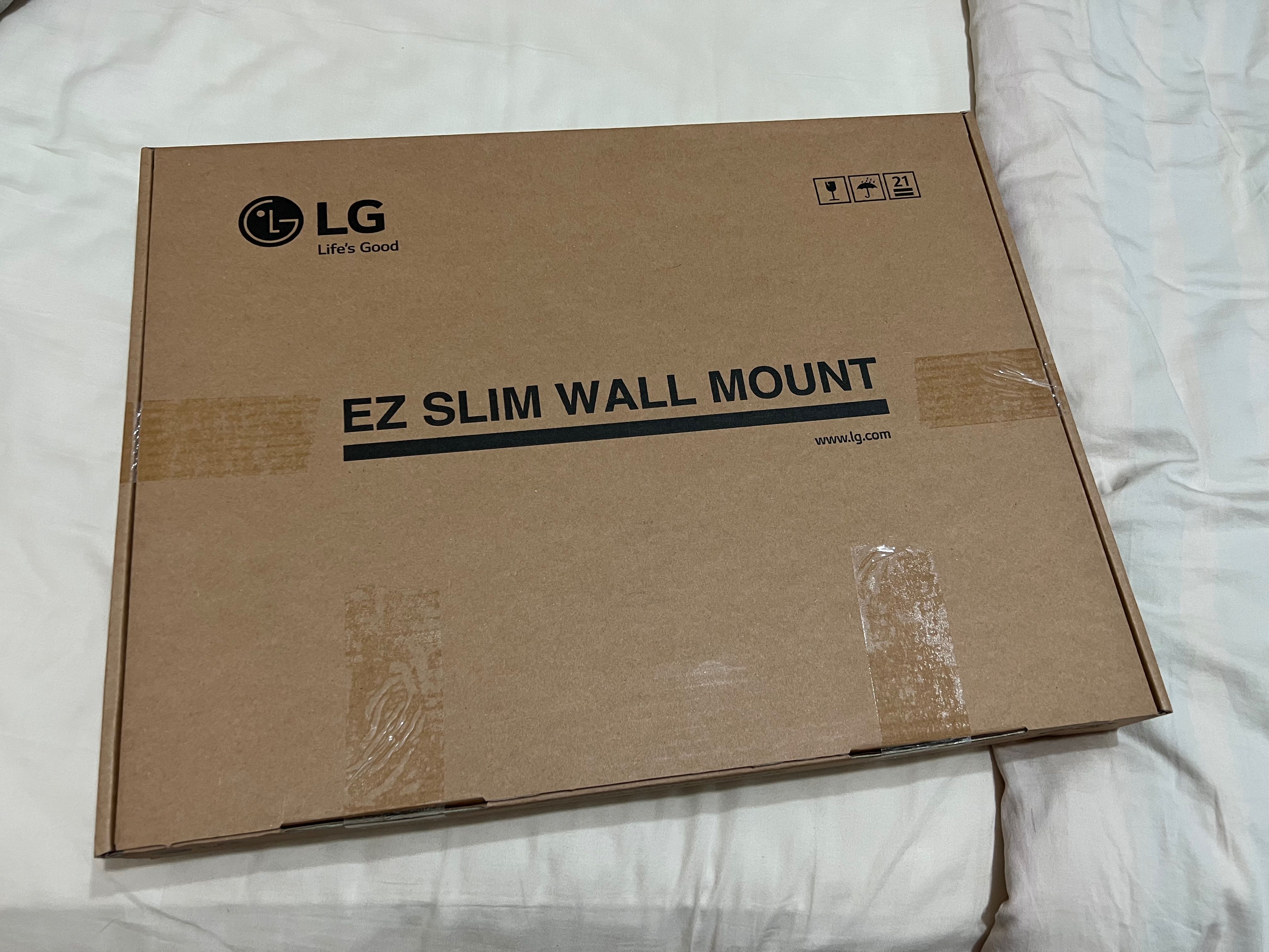 BnIB LG EZ Slim TV Wall Mount, Furniture & Home Living, Home ...