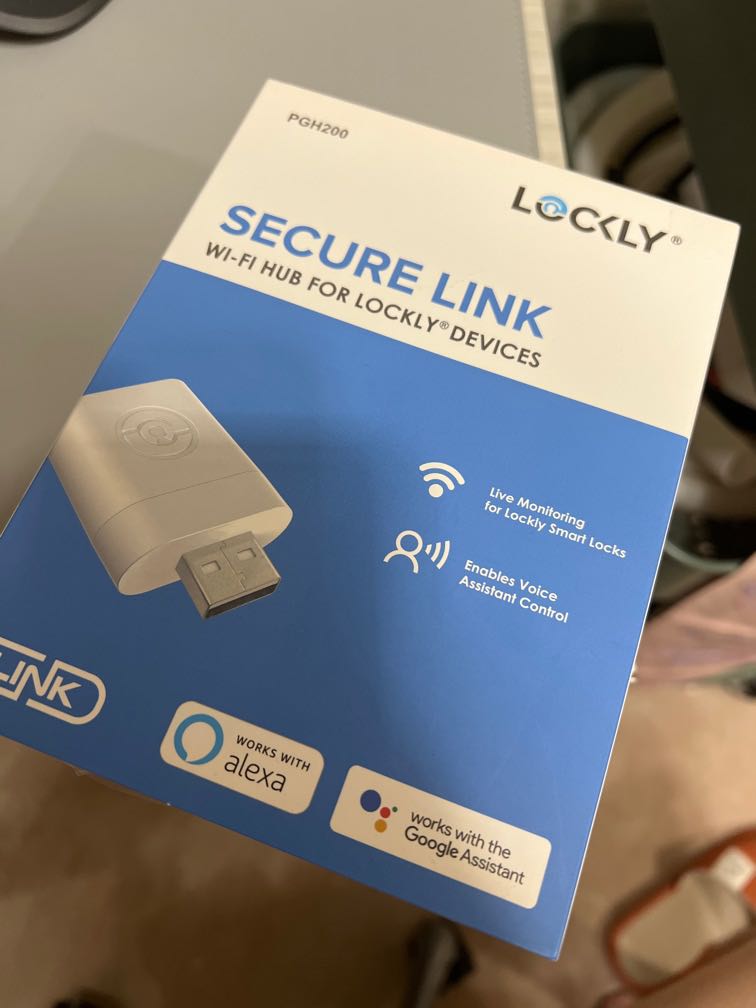 LOCKLY secure link, 電腦＆科技, 電腦周邊及配件, 其他 - Carousell