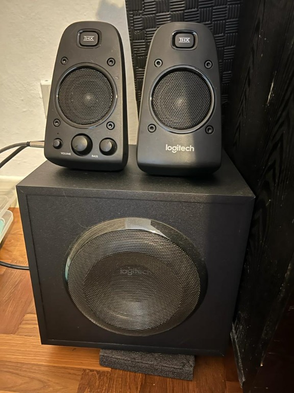 Logitech THX Speakers (Paid $180 when new), Audio, Soundbars, Speakers ...