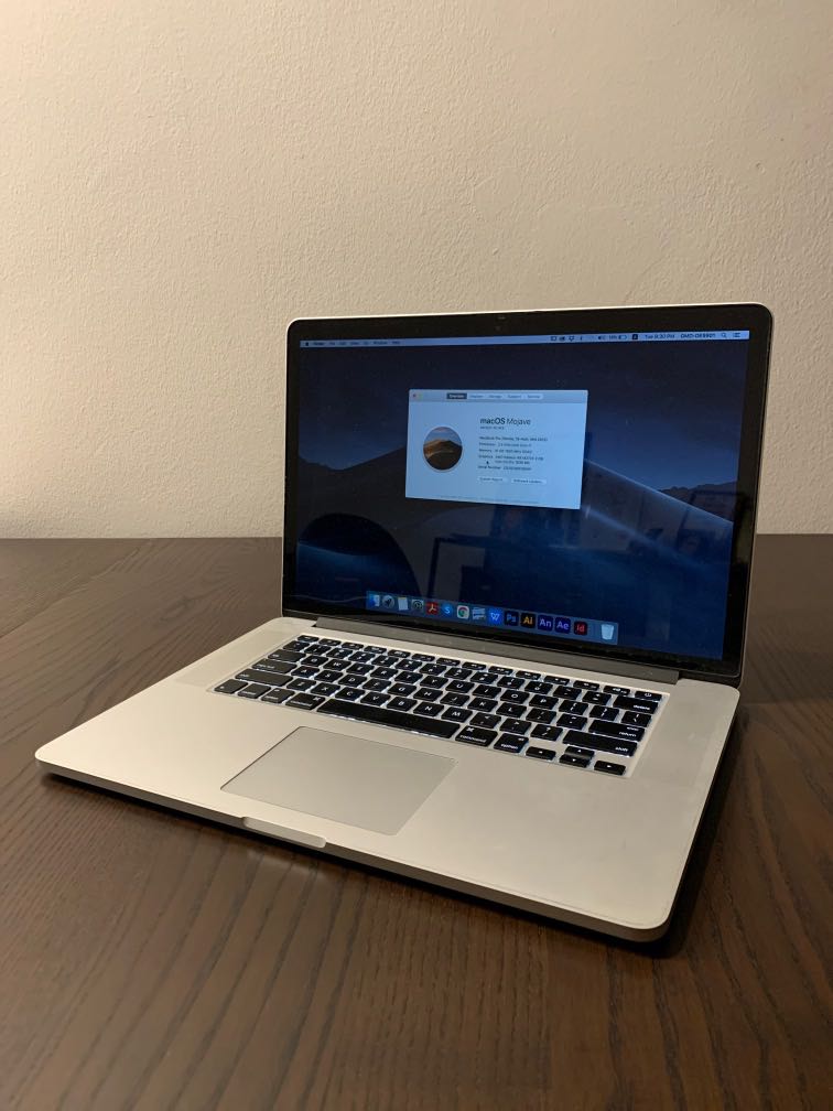 MacBook Pro 15 inch 2015 2.5GHz i7/16gb ram/512gb ssd, Computers & Tech ...