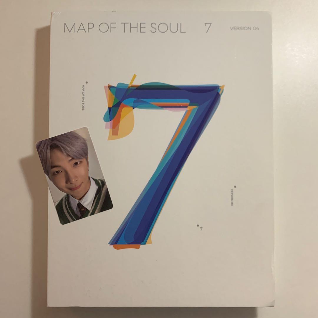 Map of The Soul: 7 Ver. 4 with RM PC, Hobbies & Toys, Memorabilia ...