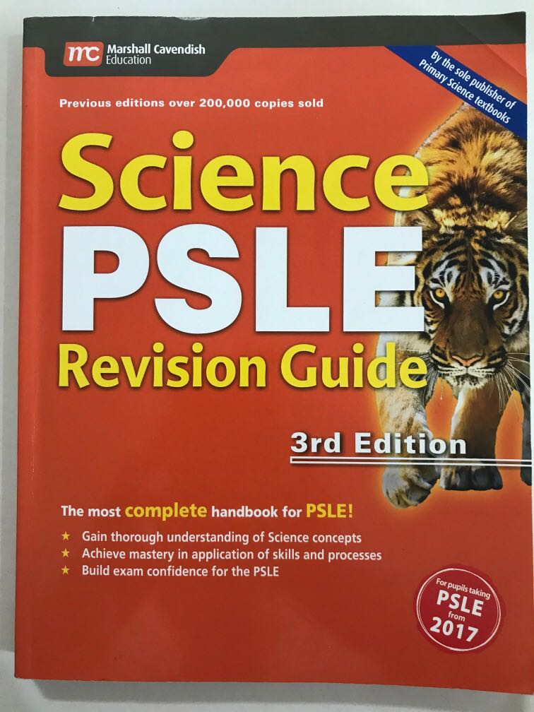 Marshall Cavendish Education Science PSLE Revision Guide 3rd Edition ...
