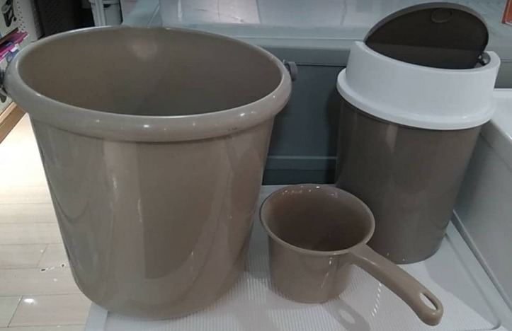 Megabox Pail and Dipper and trash Bins, Furniture & Home Living ...