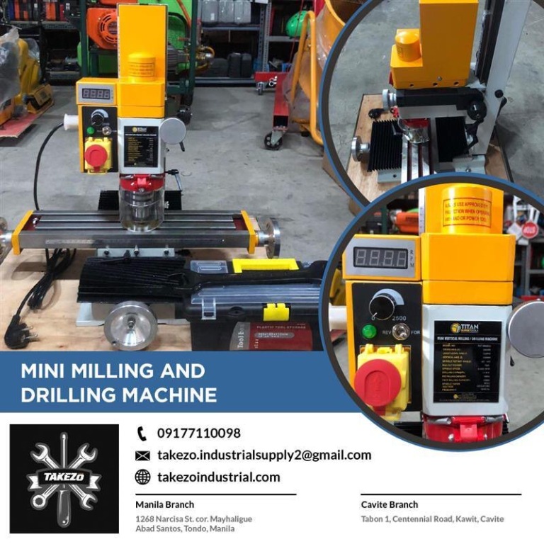 Mini Milling and Drilling Machine (Titan Brand), Commercial ...
