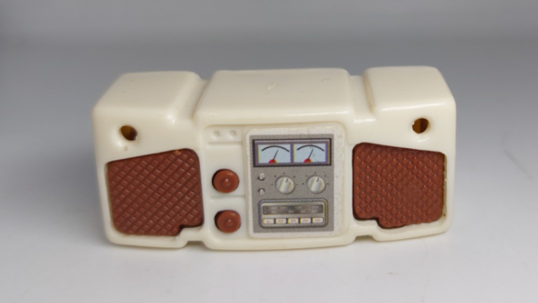 Miniature Mini Small Collectible Dollhouse Accessories Radio Stereo ...