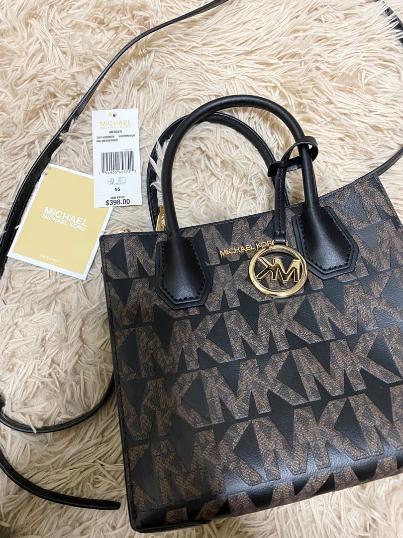 MK Medium Mercer- Embossed Monogram, Luxury, Bags & Wallets on Carousell