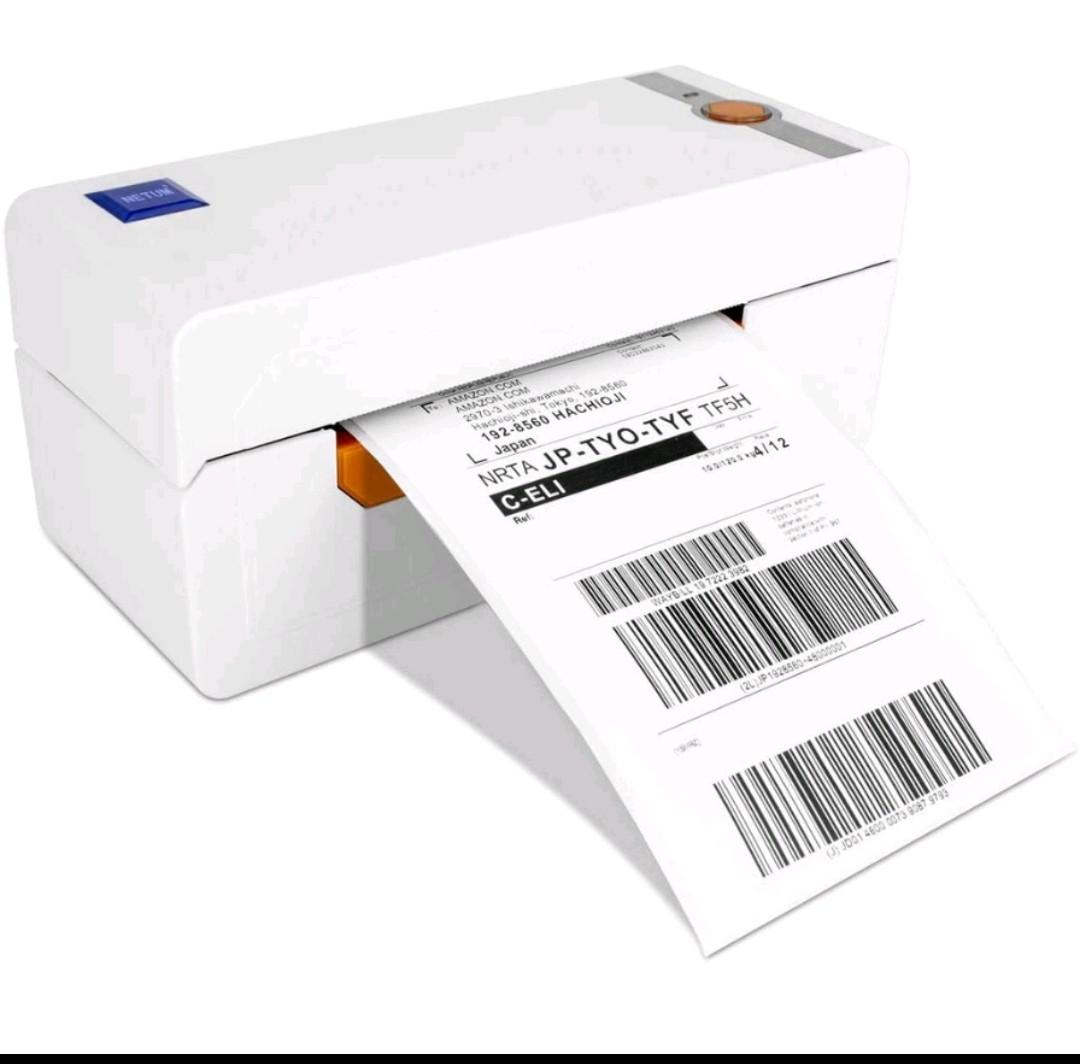 NETUM Desktop Thermal Label Maker , NT-LP110A Thermal Barcode Label ...