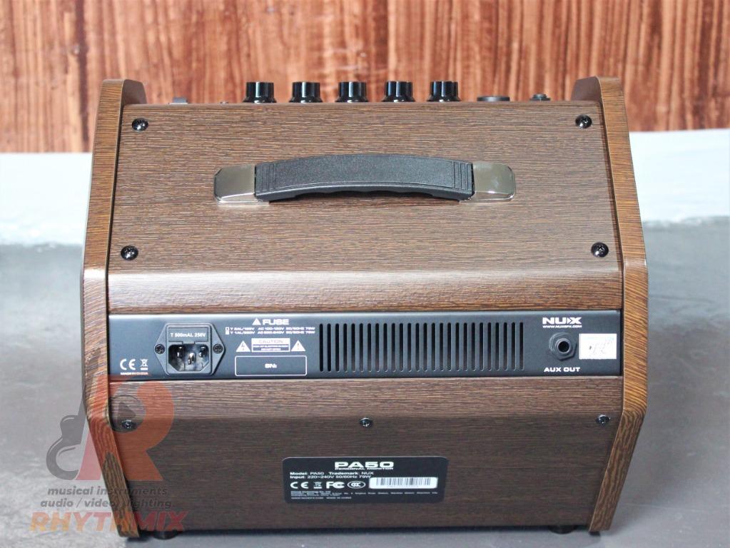 NUX PA50 PA 50 Personal Monitor Amplifier for Electric Guitar, Audio ...