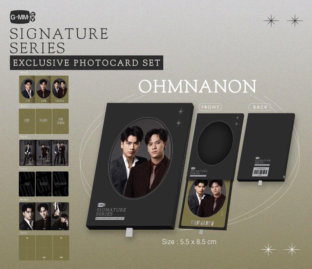 Ohmnanon signature series photocards, Hobbies & Toys, Memorabilia ...