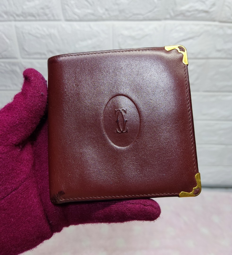 Original Cartier Vintage Wallet, Women's Fashion, Bags & Wallets ...