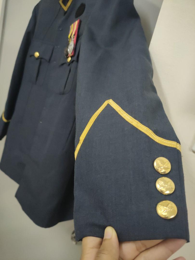 Original Uniform Mess Night Coat TUDM Bush Jacket, Men's Fashion, Tops ...