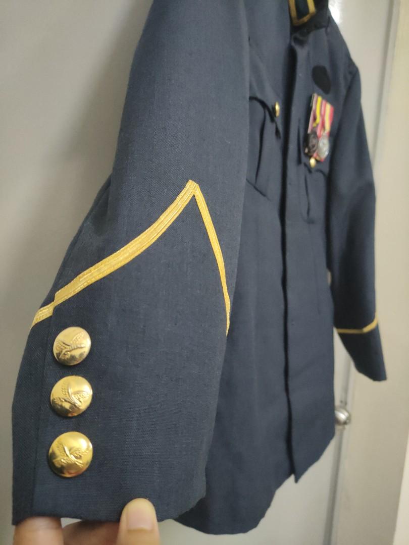 Original Uniform Mess Night Coat TUDM Bush Jacket, Men's Fashion, Tops ...