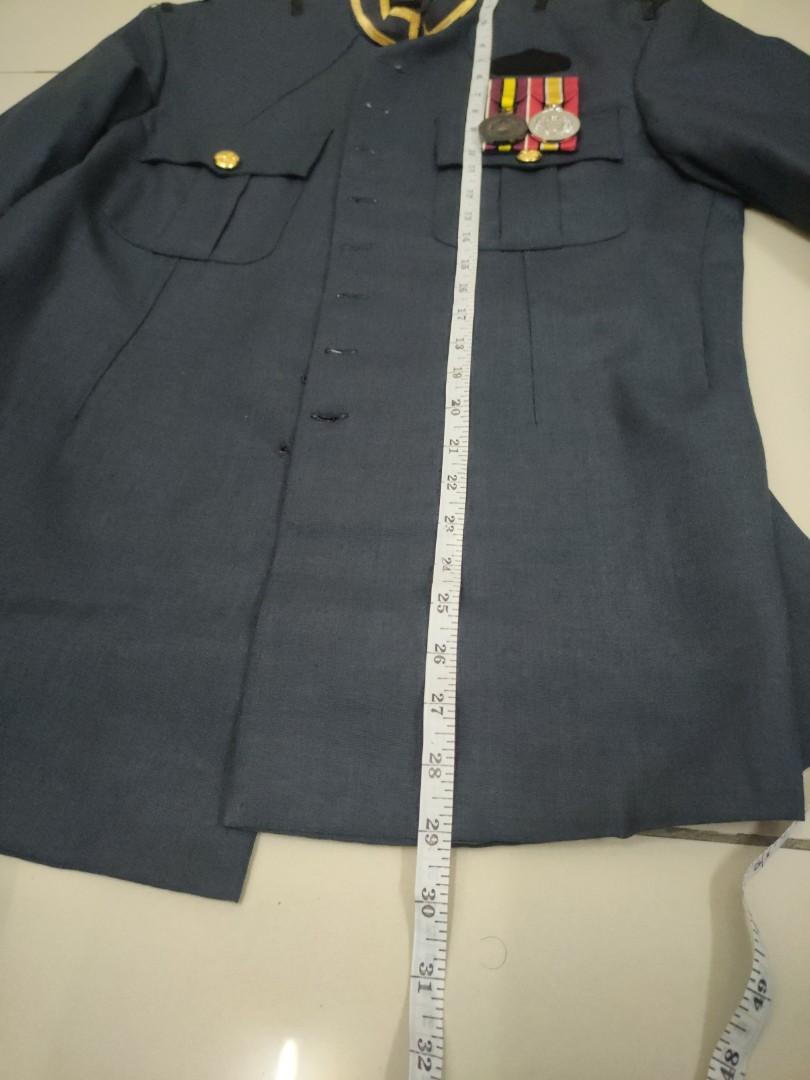 Original Uniform Mess Night Coat TUDM Bush Jacket, Men's Fashion, Tops ...