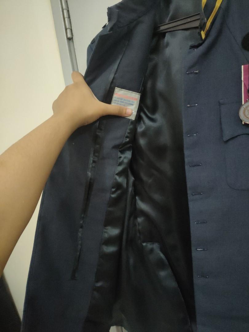 Original Uniform Mess Night Coat TUDM Bush Jacket, Men's Fashion, Tops ...